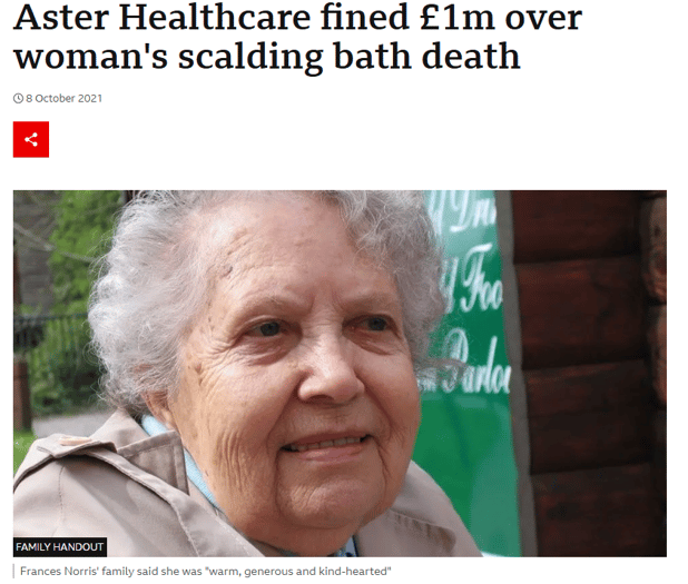 Scalding - how to minimise the risk