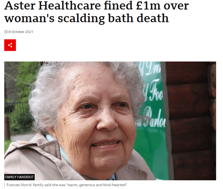 Scalding - how to minimise the risk