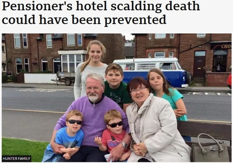 Scalding - how to minimise the risk