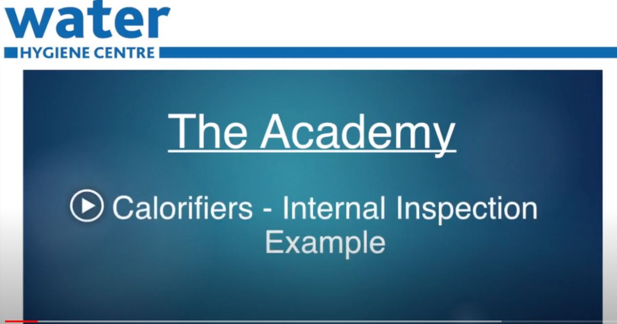Calorifiers - Internal Inspection Example